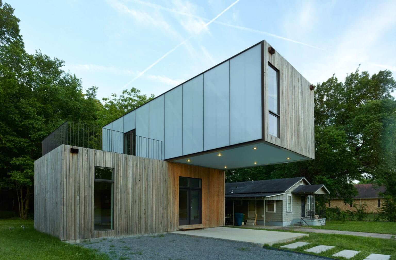 Modern Cantilever Houses That Embrace Steel | MetalBuildingHomes.org